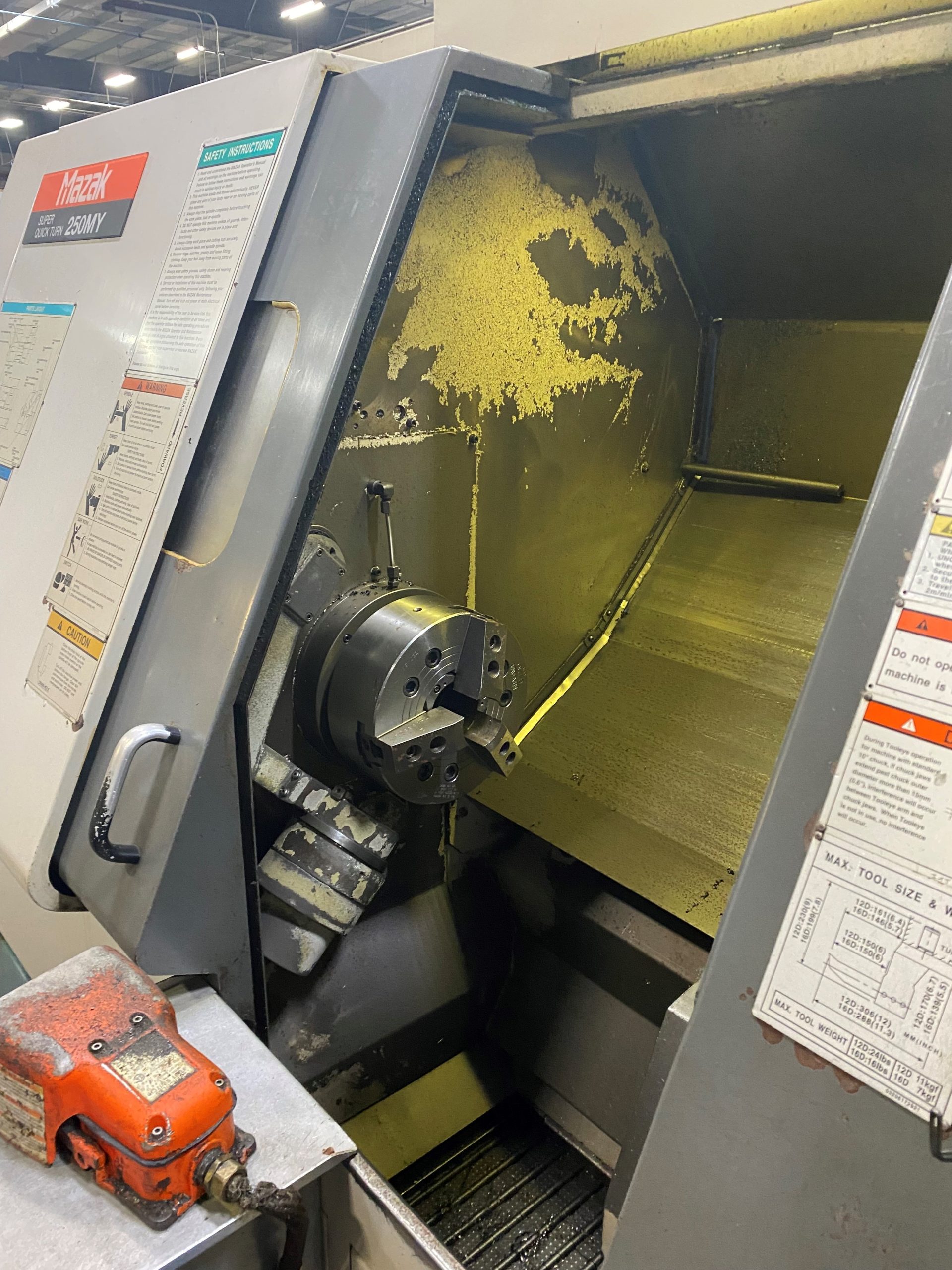 Mazak SQT-250MY ,tour super quick turn, cnc ,usagé - CTA CNC